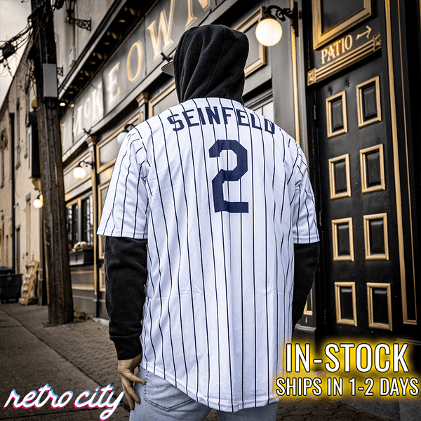 Jerry Seinfeld Improv Baseball Jersey - Batter Box Sports