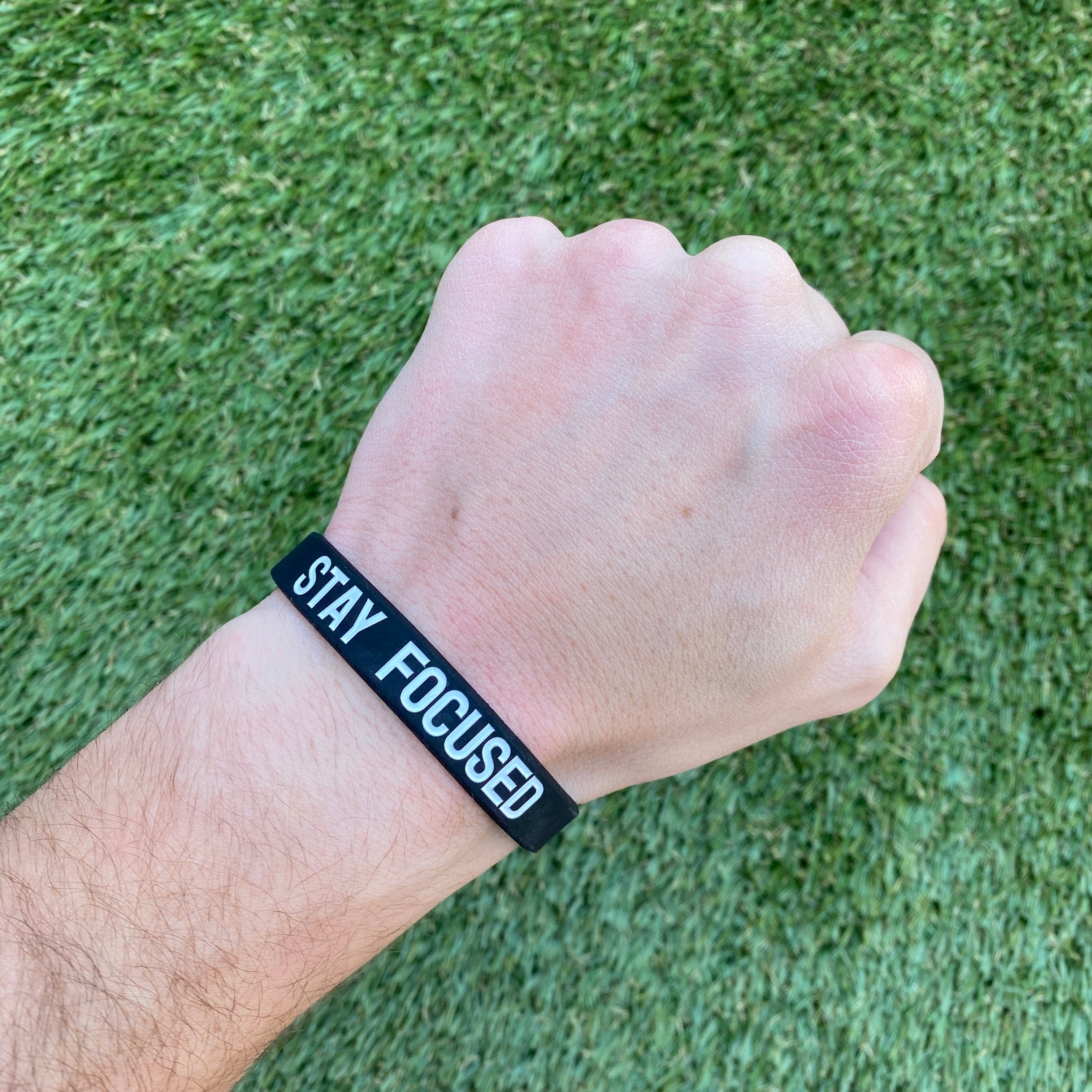 STAY FOCUSED Wristband - Batter Box Sports